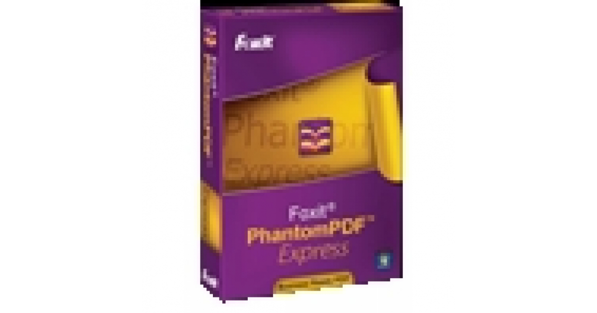 Foxit PhantomPDF Express 5 (PU) | SW.CZ