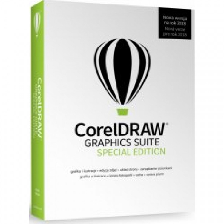 Coreldraw Graphics Suite Special Edition Cz Pu V češtině Sw Cz