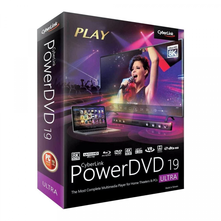 Cyberlink Power DVD 19 Ultra, upgrade z předchozích verzí výhodně se ...