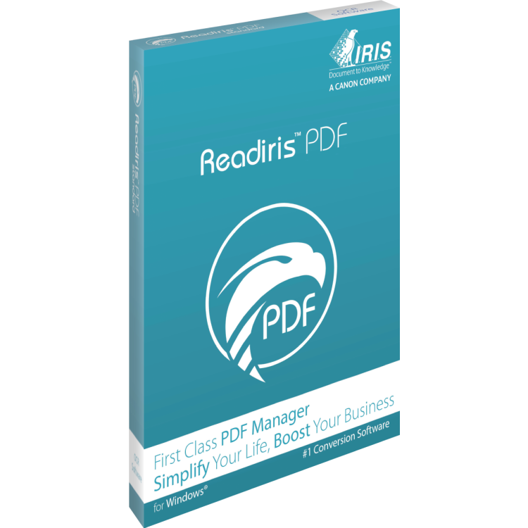 Readiris PDF 22 Standard pro Windows, celoživotní licence (PU) v češtině | SW.CZ