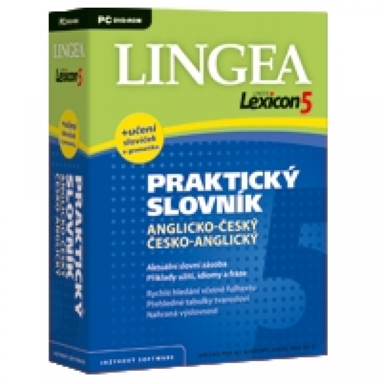 Lingea Lexicon 5 Anglický praktický slovník (PU) v češtině | SW.CZ